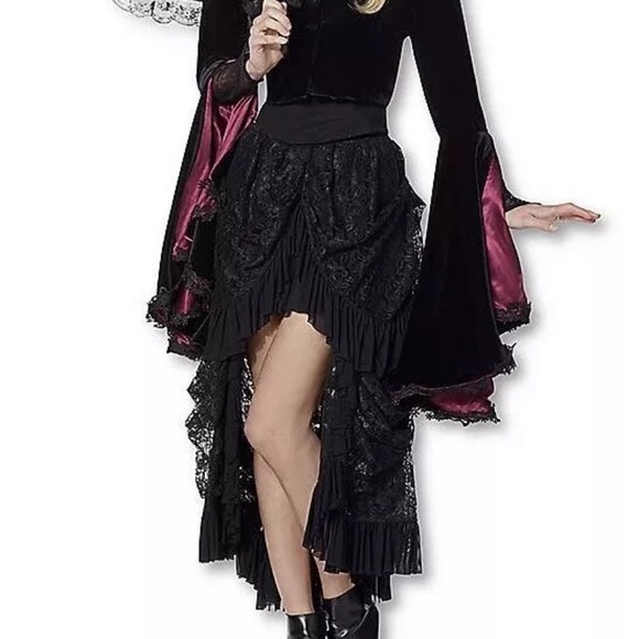 Spirit | Skirts | Spirit Halloween Costume Victorian Vampire Goth ...